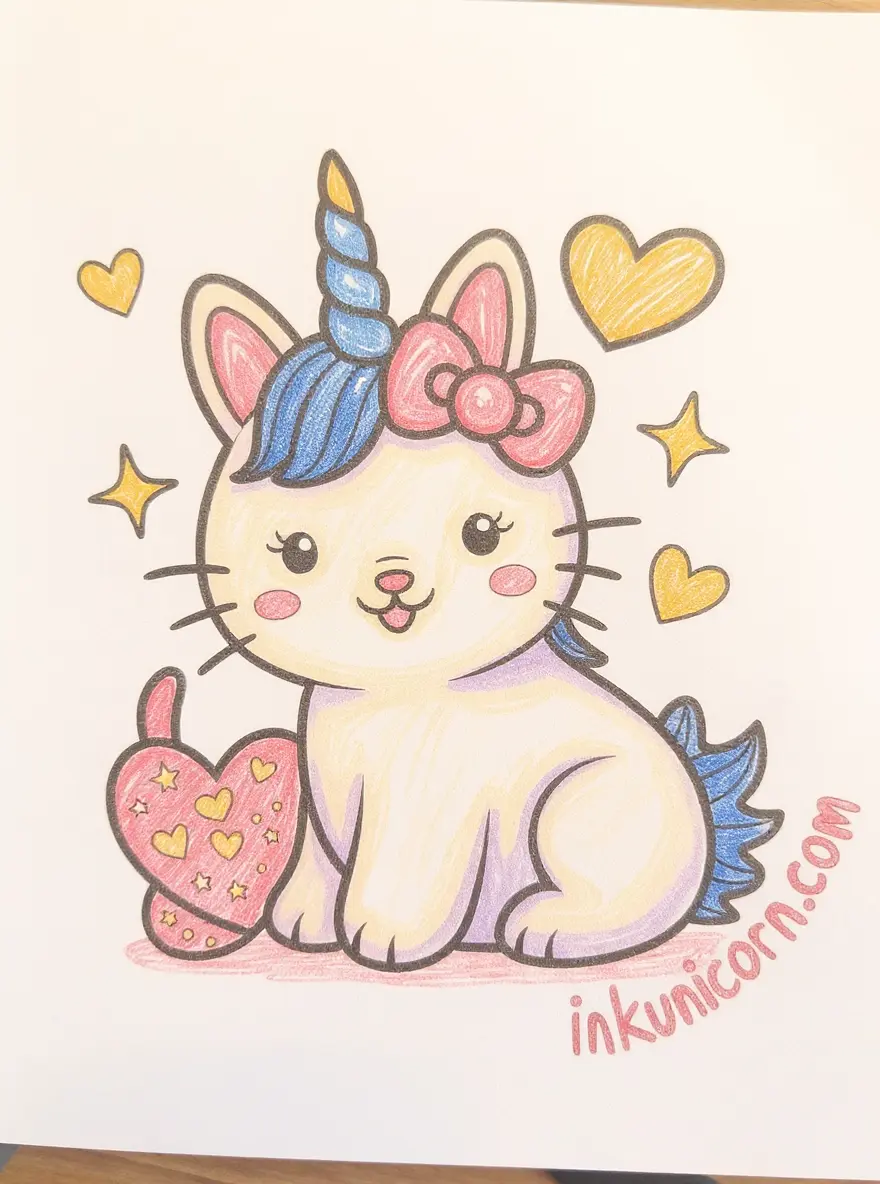 Bunny Unicorn Coloring Pages (Free PDF Printables) - Ink Unicorn