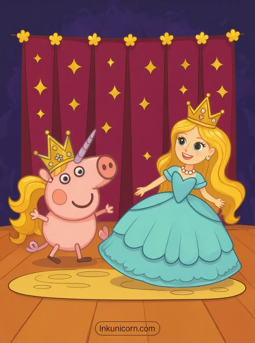 Peppa Pig Unicorn Coloring Pages (Free PDF Printables) - Ink Unicorn