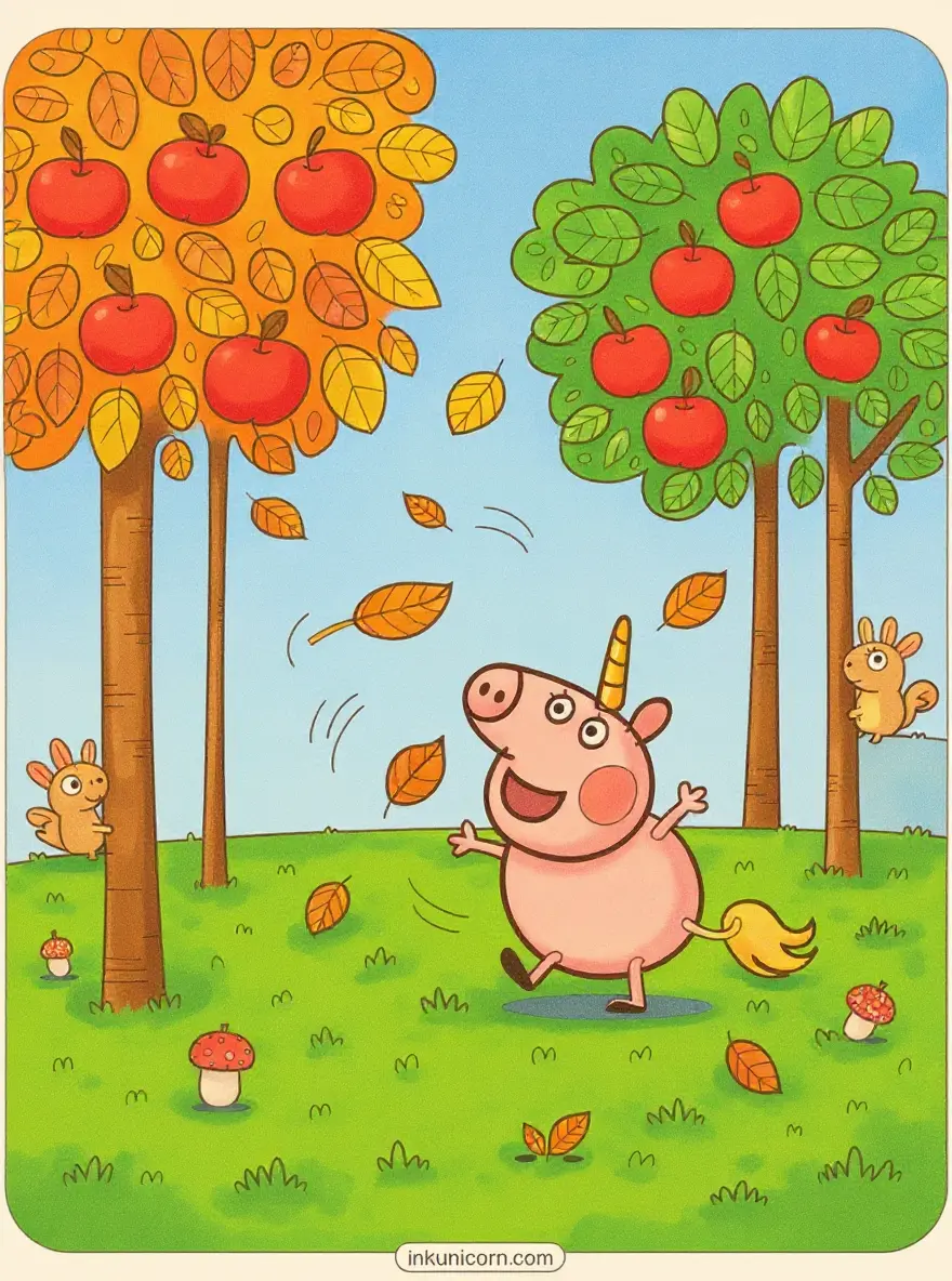 Peppa Pig Unicorn Coloring Pages (Free PDF Printables) - Ink Unicorn