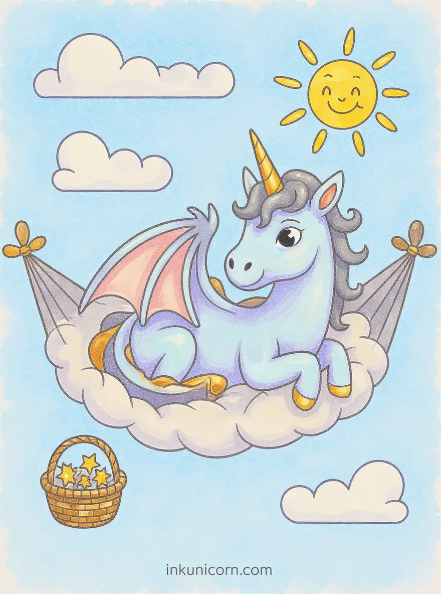 Dragon Unicorn Coloring Pages (Free PDF Printables) - Ink Unicorn