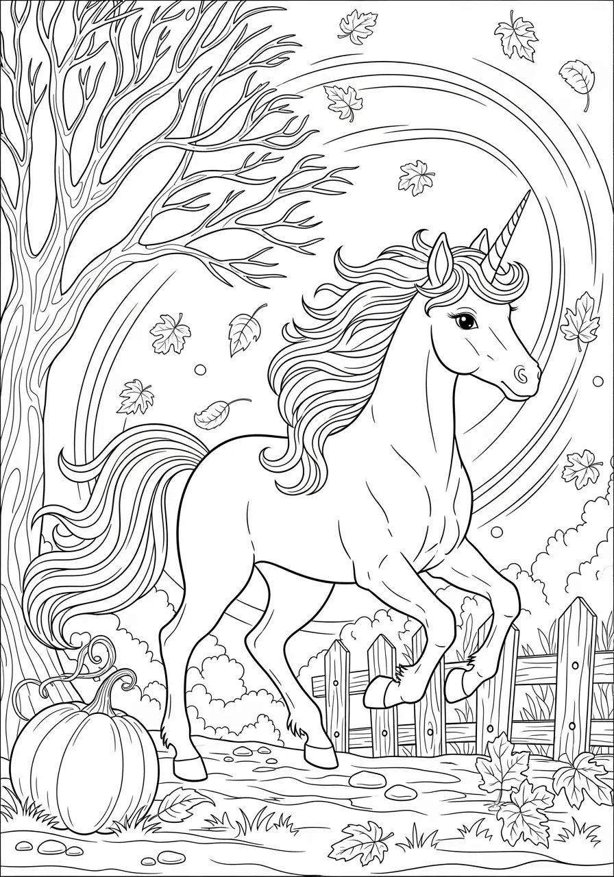 Cute Unicorn Coloring Pages (Free PDF Printables) - Ink Unicorn