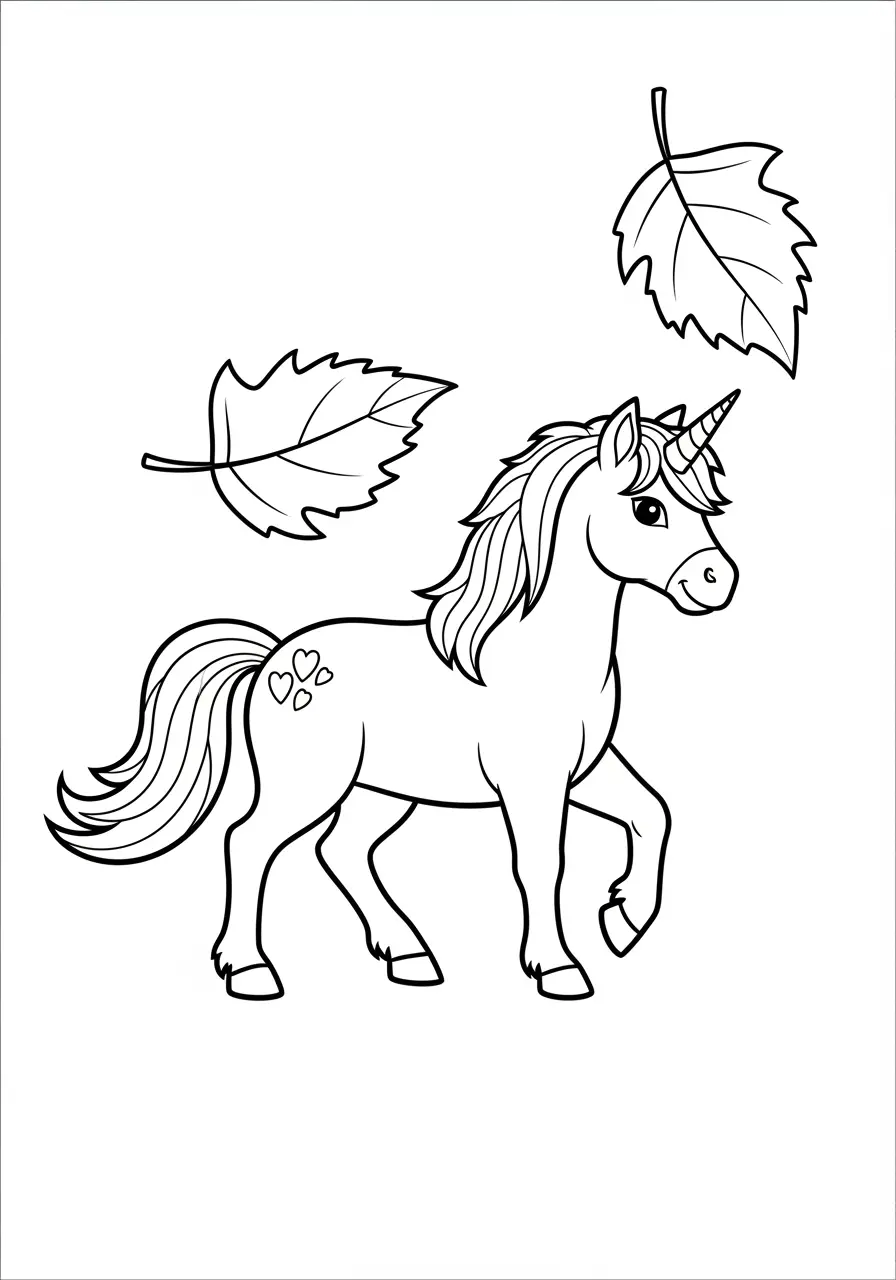 Magical Unicorn Coloring Pages (Free PDF Printables) - Ink Unicorn