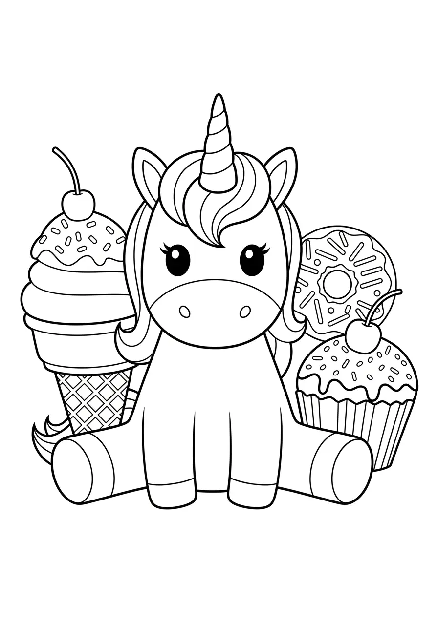 Mandala Unicorn Coloring Pages (Free PDF Printables) - Ink Unicorn