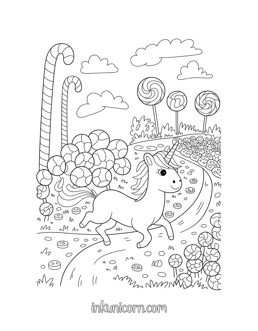 Qilin Unicorn Coloring Pages (Free PDF Printables) - Ink Unicorn